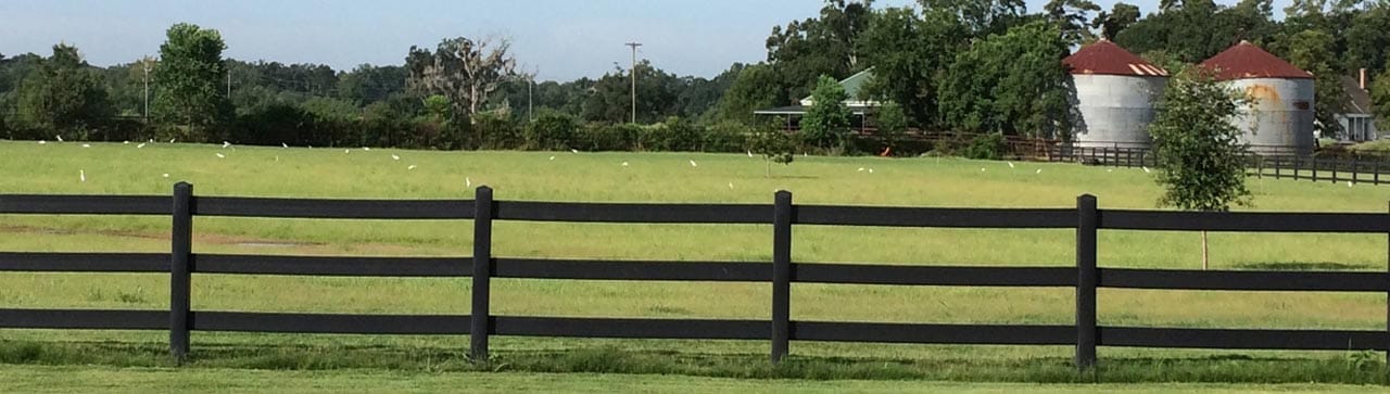 High-Density Polyethylene (HDPE) Rail Fencing - Derby Fence